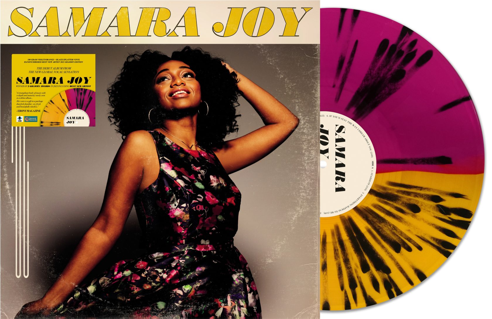 Samara Joy - Samara Joy (Bi-Coloured Splatter Edition) - Second Records