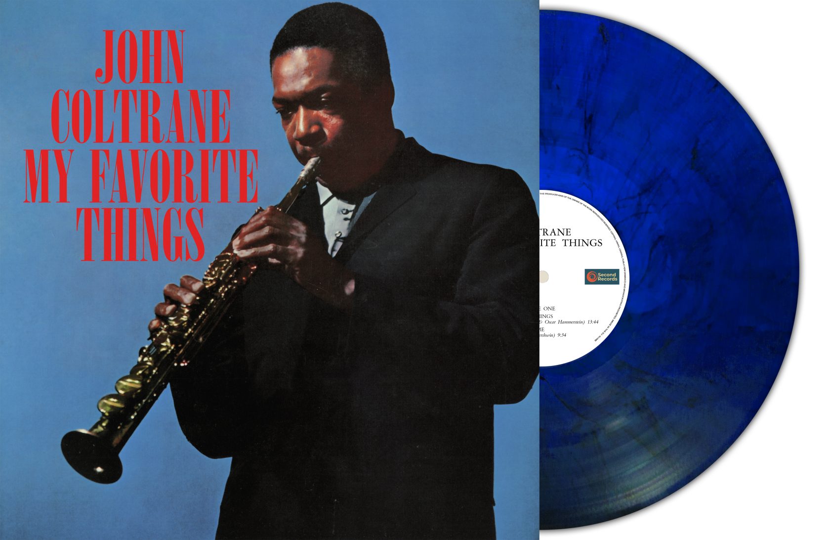John Coltrane - My Favorite Things (Blue Marble Vinyl) - Second Records