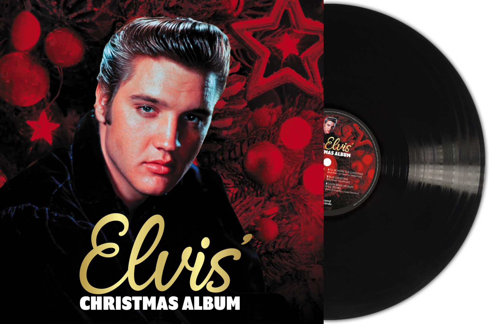 Elvis Presley - Elvis’ Christmas Album (Black Vinyl) - Second Records