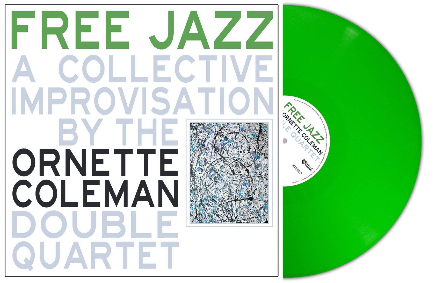 Ornette Coleman - Free Jazz (Green Vinyl) - Second Records
