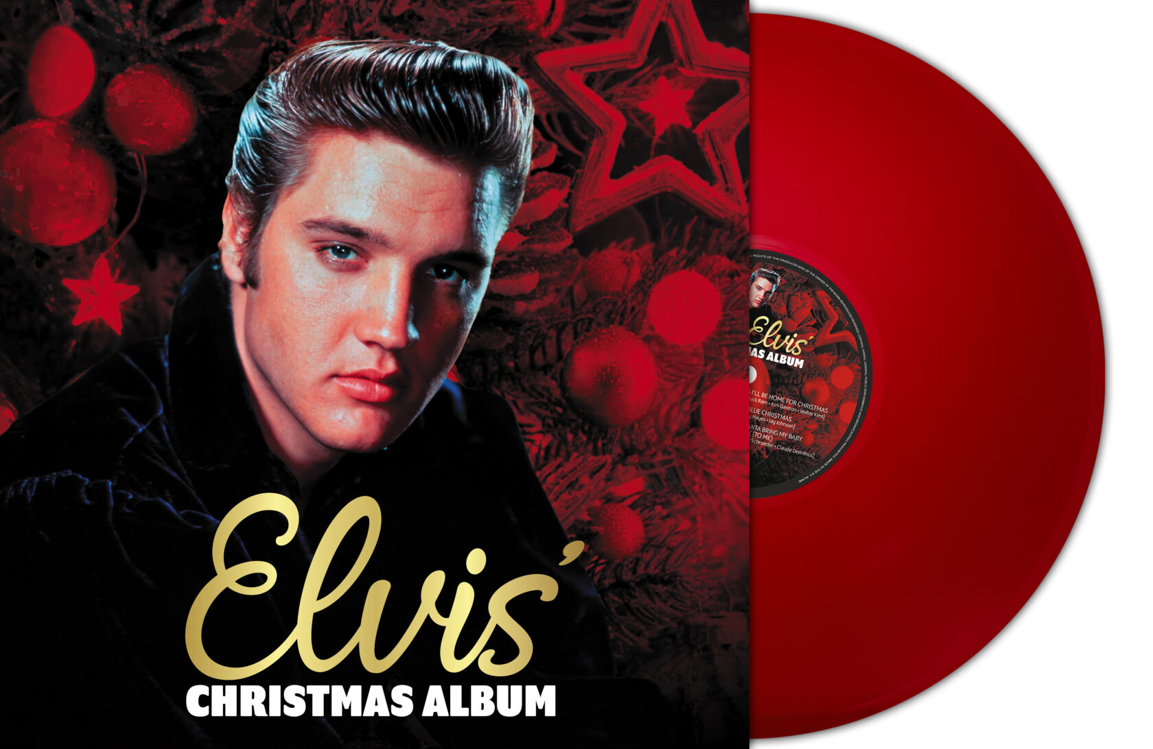 Elvis Presley - Elvis’ Christmas Album (Red Vinyl) - Second Records