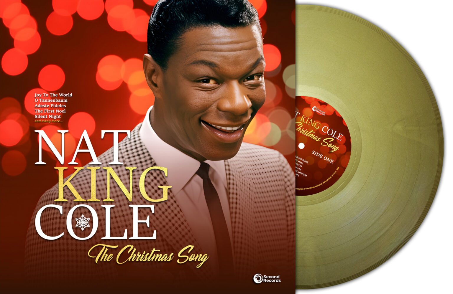 Nat King Cole - The Christmas Song (Gold Vinyl) - Second Records